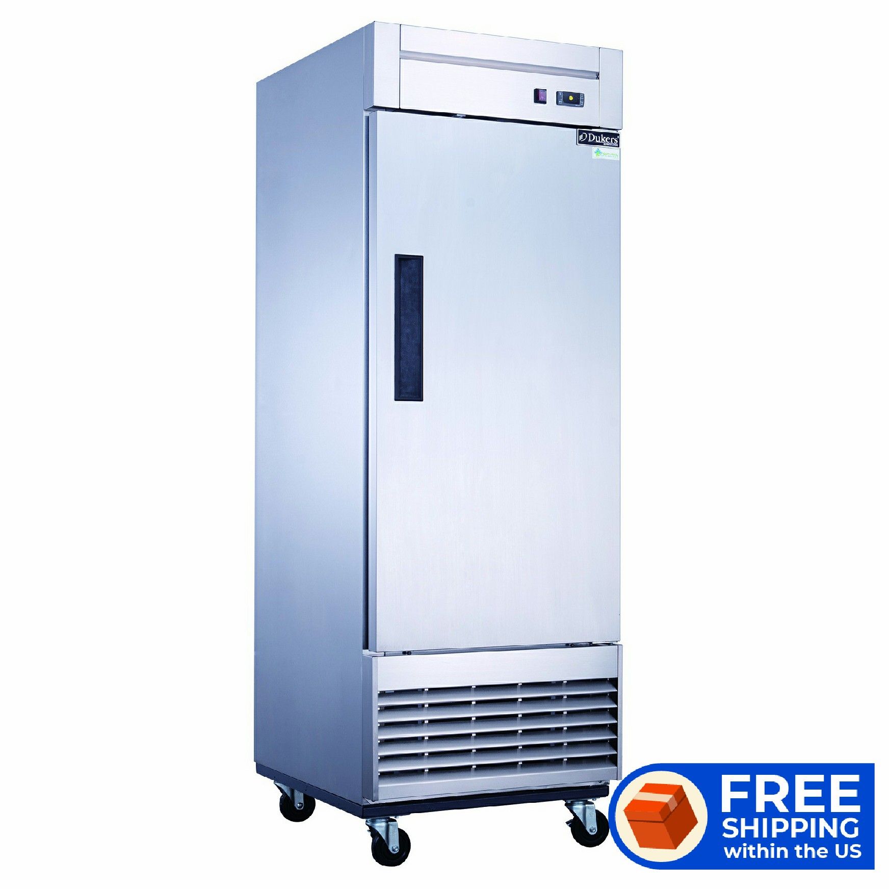 28" Single Door Reach In Refrigerator, Bottom Mount Compressor ...